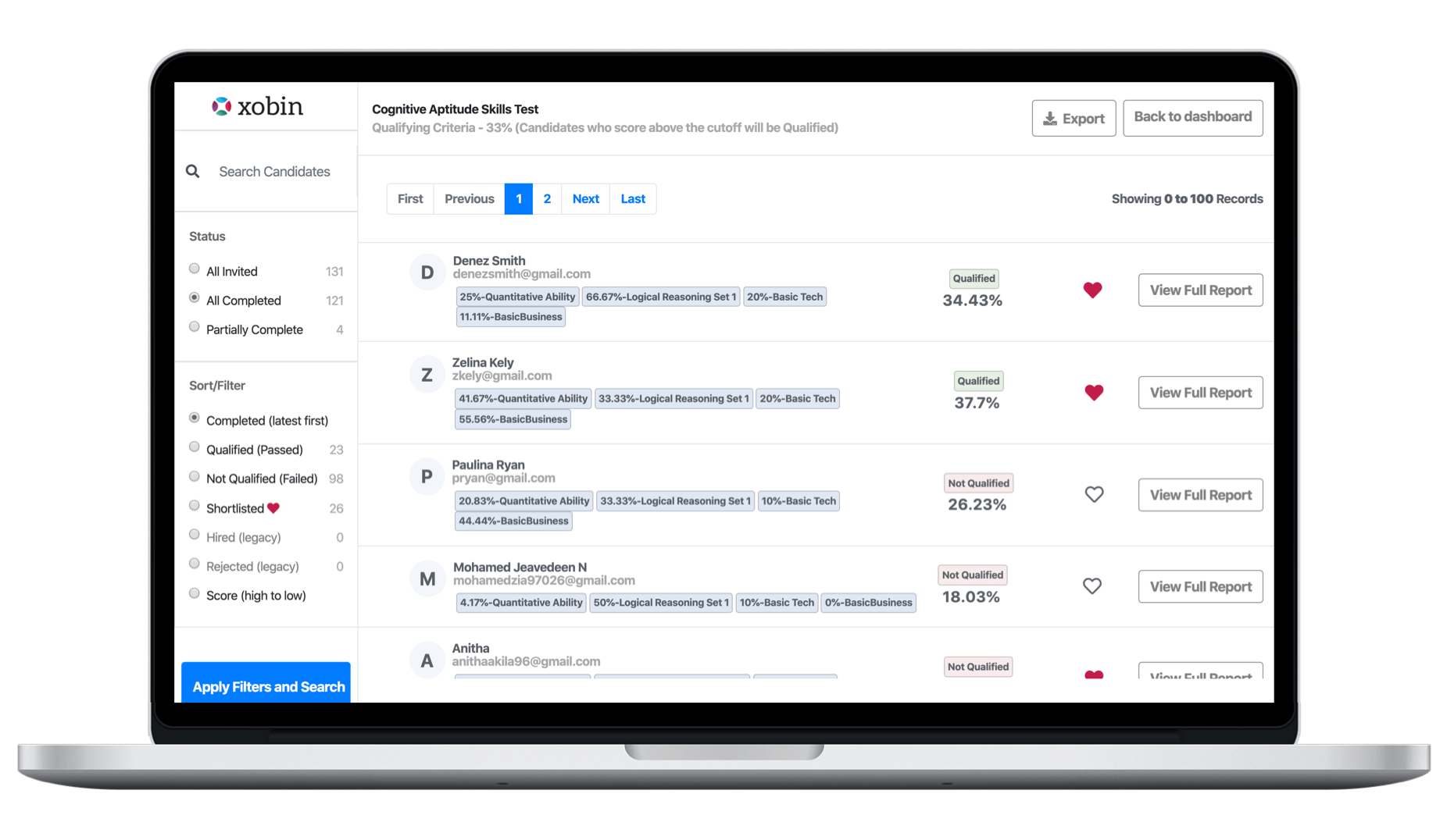 Xobin | Online Pre-employment Assessment Software for remote hiring