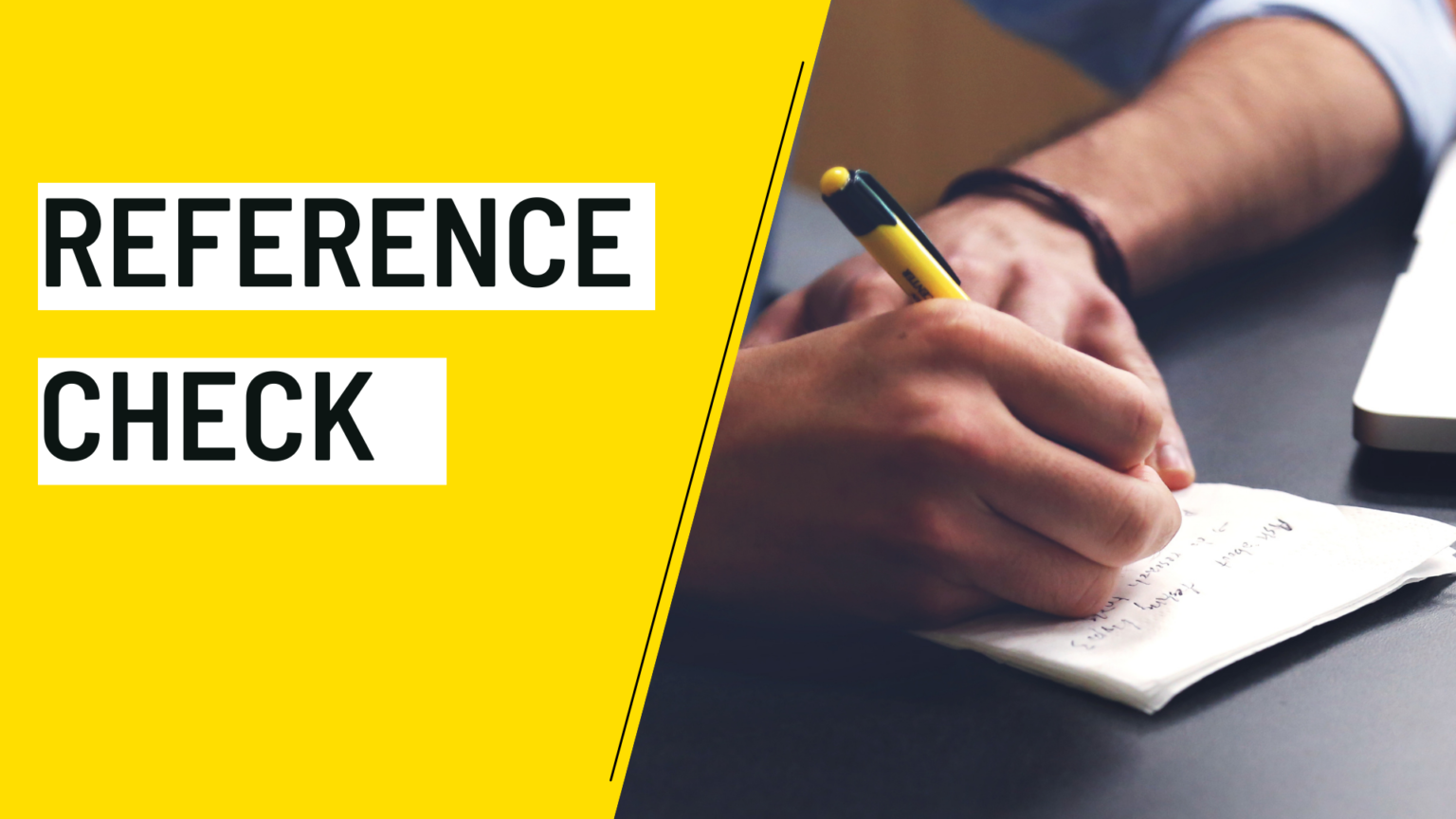 What is a Reference Check? - HR Glossary - Xobin Blog